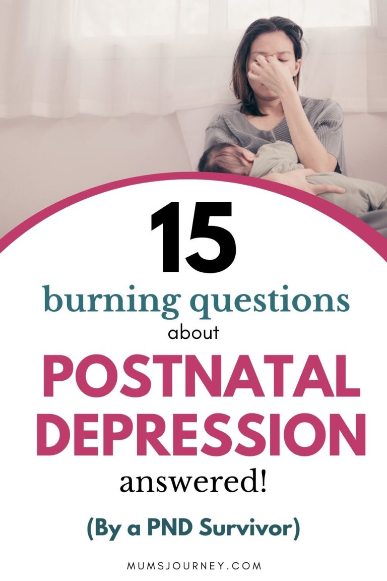 15 Things Mums Need To Know About Postnatal Depression