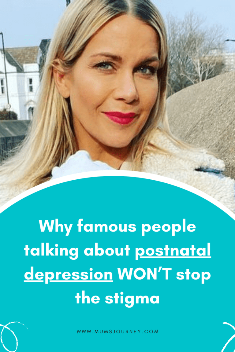 Why celebrities talking about PPD won't stop the stigma