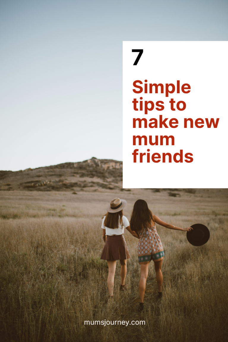 7 Simple tips to make new mum friends